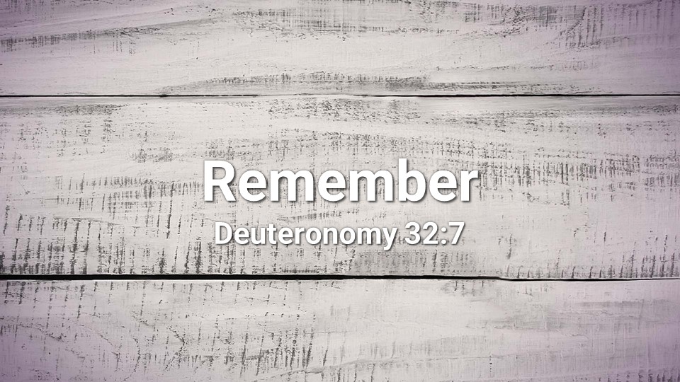 Remember - Revive Outreach Church